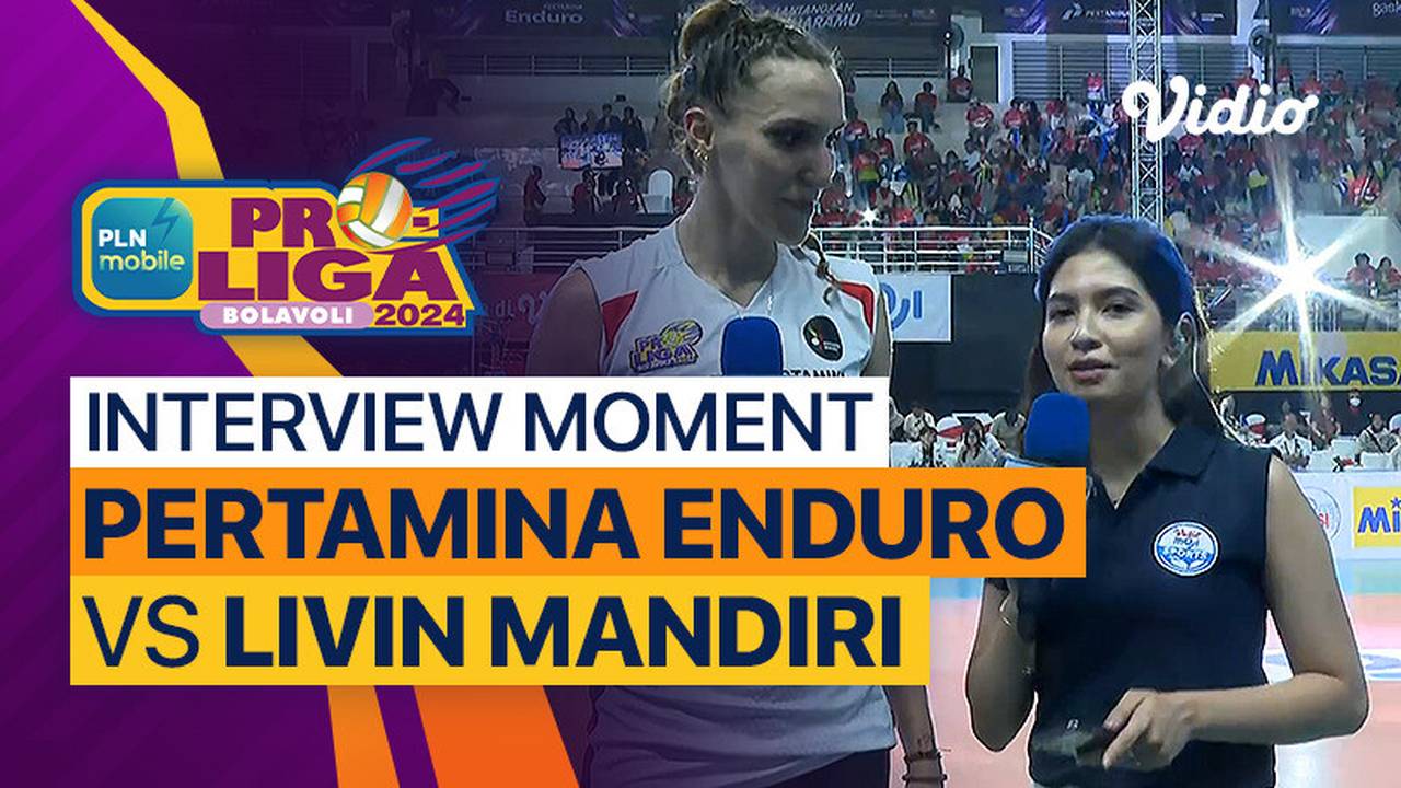 Wawancara Pasca Pertandingan | Putri: Jakarta Pertamina Enduro vs ...