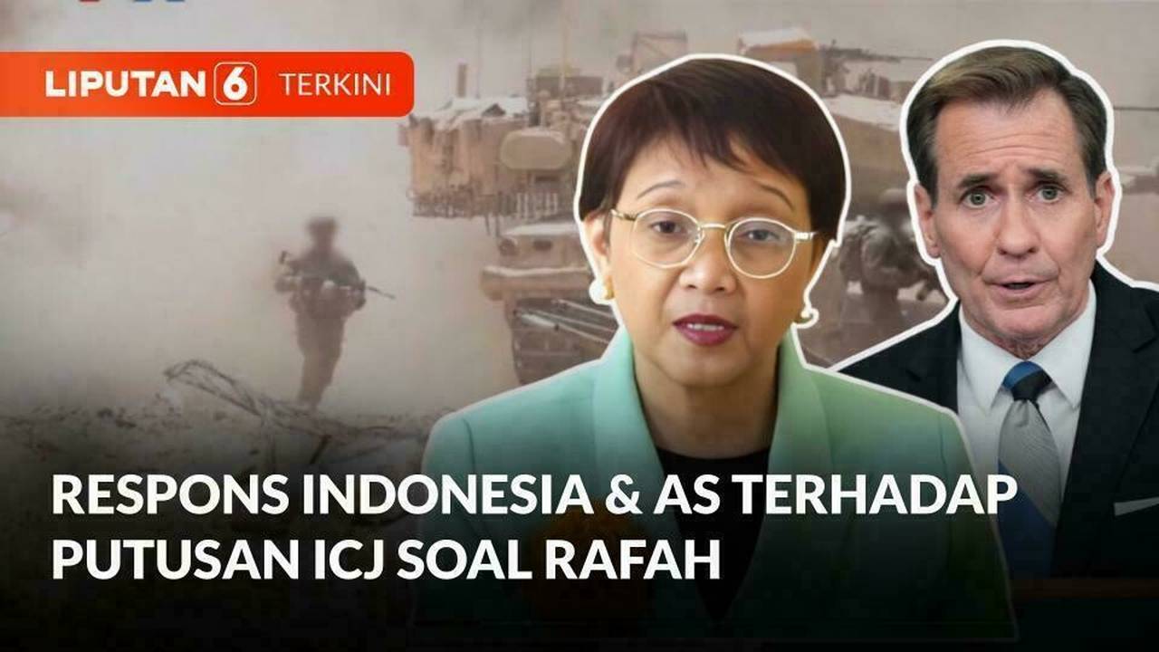 Indonesia Minta Israel Hentikan Serangan ke Rafah, Patuhi Putusan ...