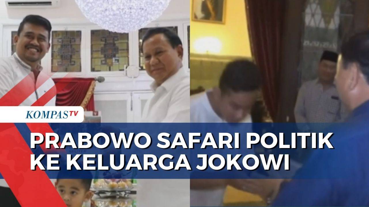 Safari Politik, Prabowo Subianto Temui Putra Sulung Hingga Menantu Presiden Jokowi - Kompas TV ...