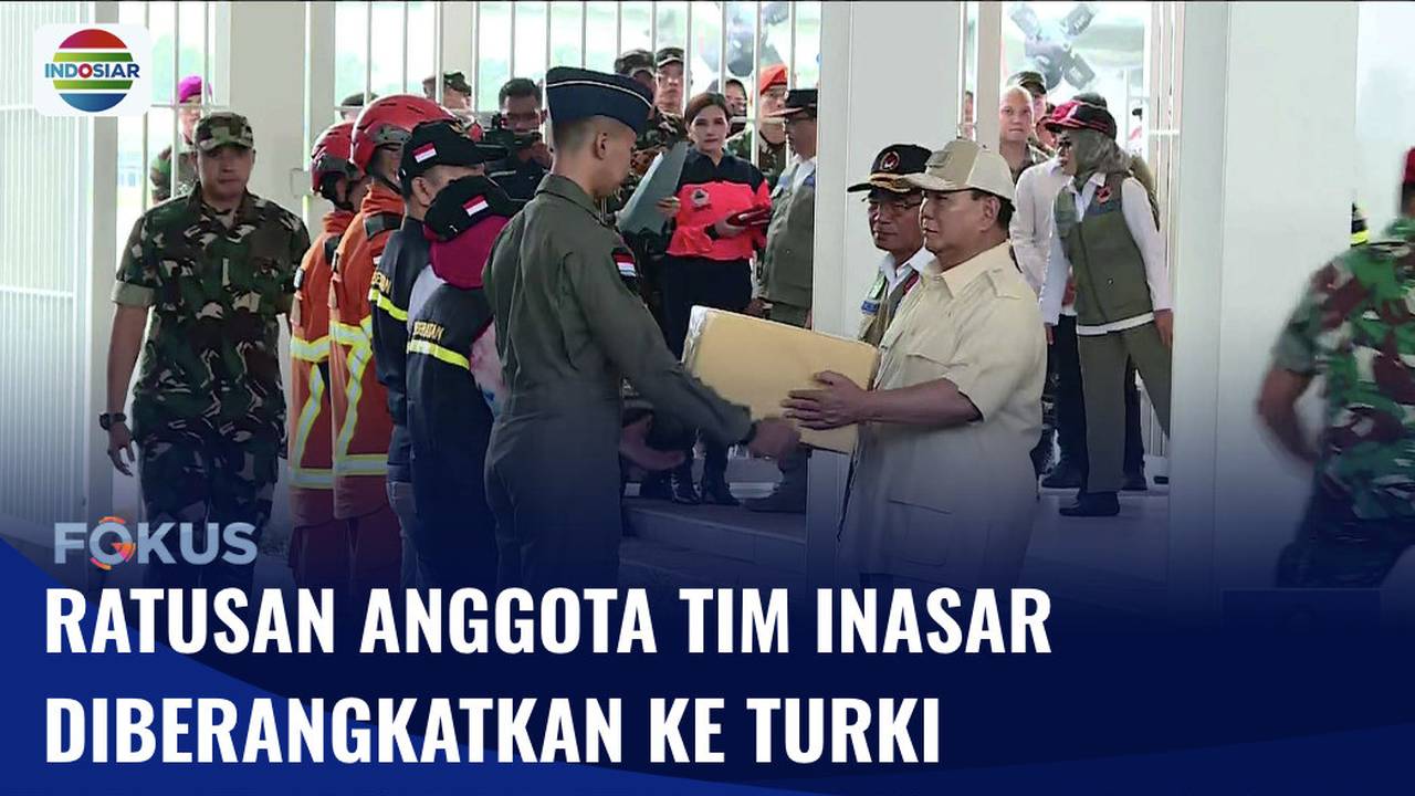 Indonesia Kirim Tim INASAR ke Turki untuk Operasi Penyelamatan Korban ...