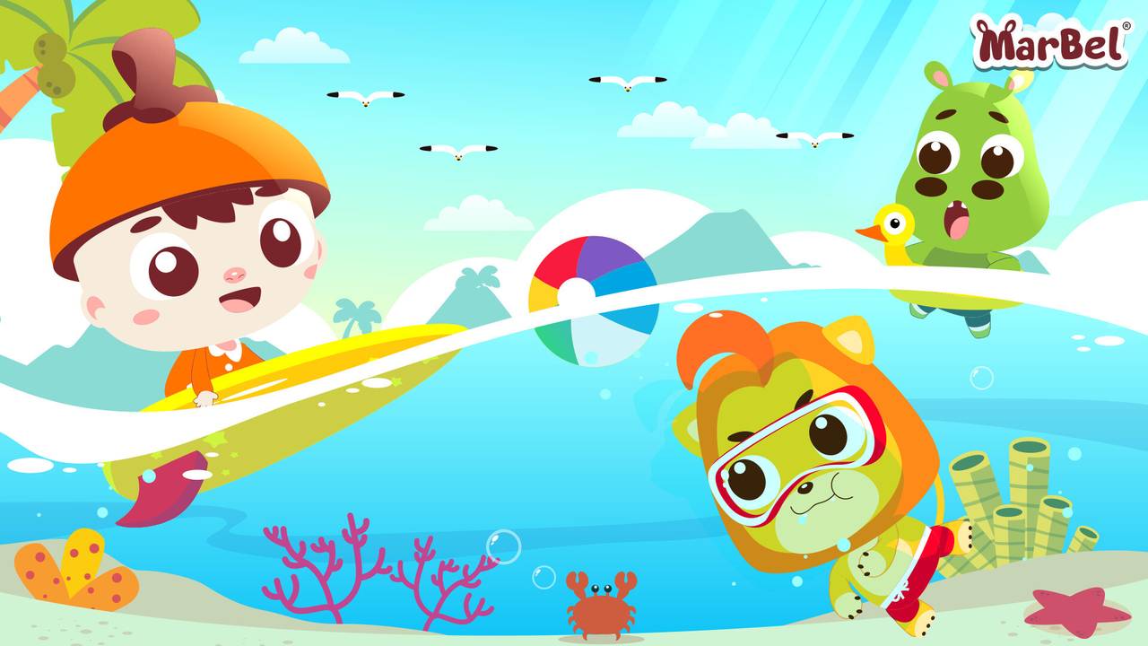 MARBEL - Mari Belajar - Tenggelam dan Terapung | Marbel | Mari Belajar ...