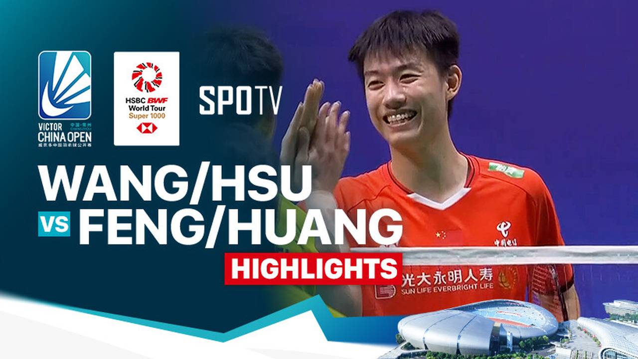 Wang Chi Lin/Hsu Yin Hui (TPE) vs Feng Yan Zhe/Huang Dong Ping (CHN ...