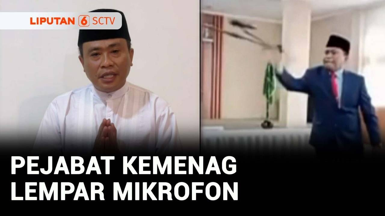 Viral! Kepala Kemenag NTB Lempar Mikrofon saat Lantik Bawahannya ...