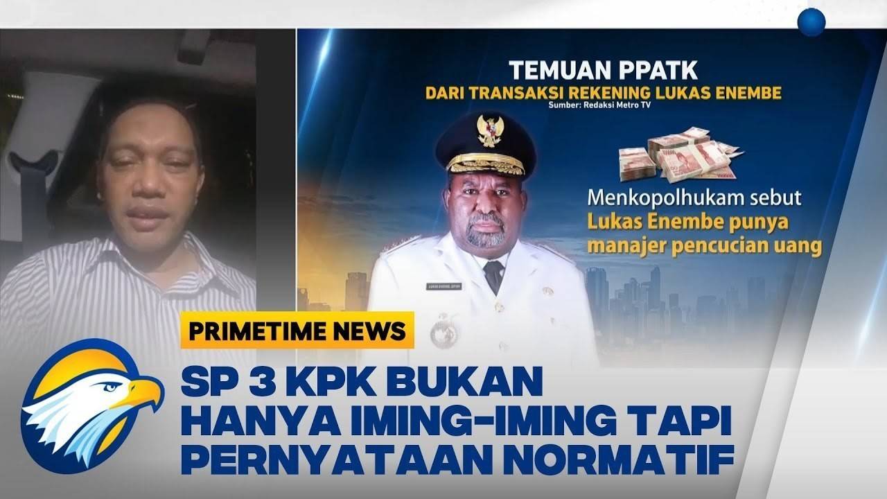 SP 3 Dari KPK Bukan Hanya Iming-Iming Tapi Pernyataan Normatif - METRO ...