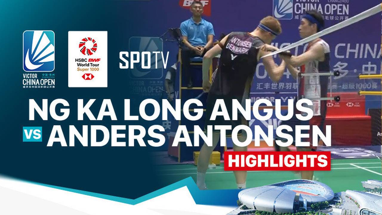 NG Ka Long Angus (HKG) vs Anders Antonsen (DEN) - Highlights | Victor ...