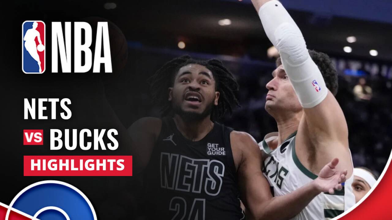 Brooklyn Nets vs Milwaukee Bucks - Highlights | NBA Regular Season 2024 ...