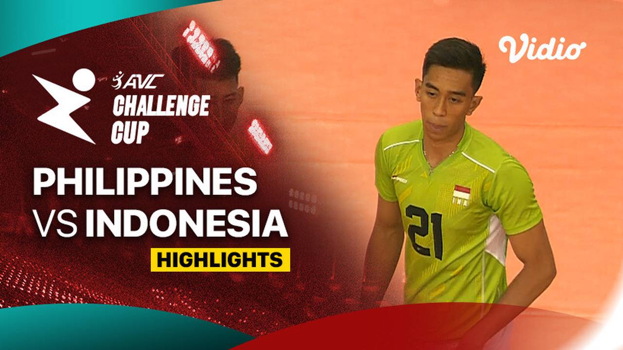 Philippines vs Indonesia - Perebutan Posisi 9-12 - Highlights | AVC ...