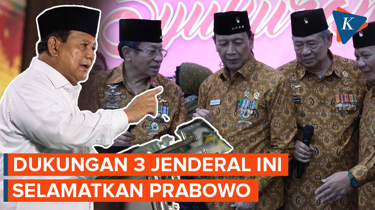 Dukungan SBY, Agum Gumelar, dan Wiranto Dinilai Kubur Masa Lalu Prabowo ...