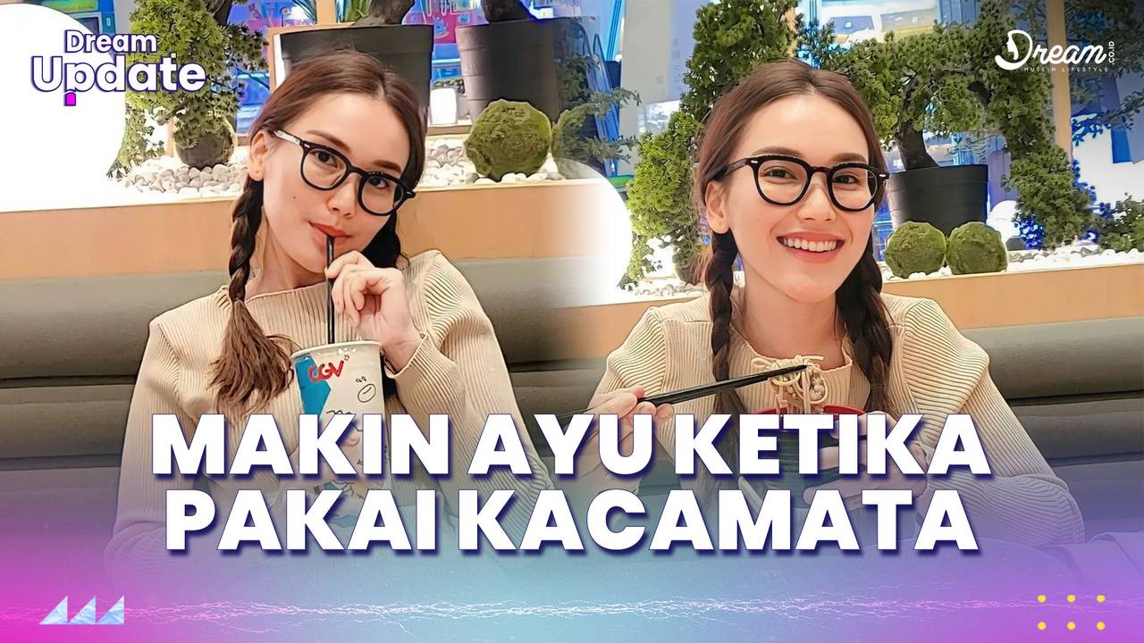 Gaya Hits Ayu Ting Ting Pakai Kacamata | Vidio