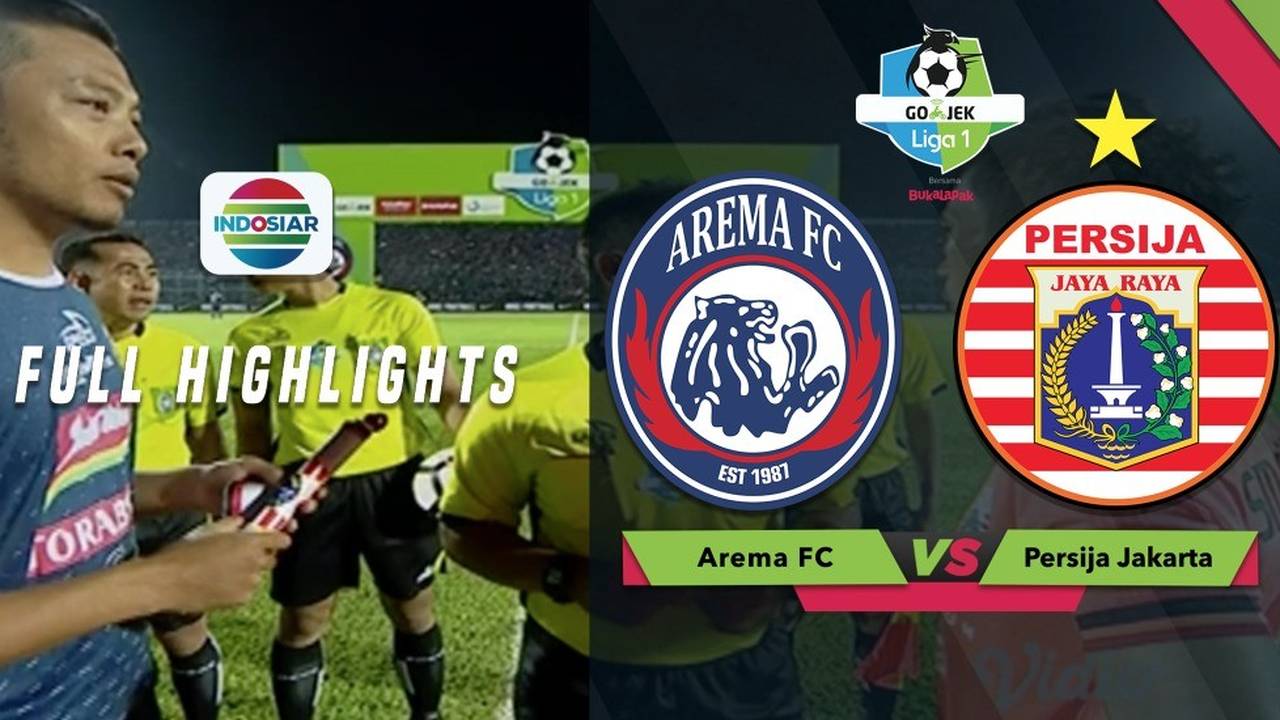 Arema FC (1) vs Persija Jakarta (1) - Full Highlights | Go-Jek Liga 1 ...