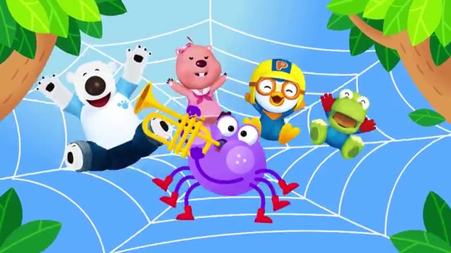 Pororo's Hit Songs - Ep 05 - Itsy bitsy spider (2022) | Vidio