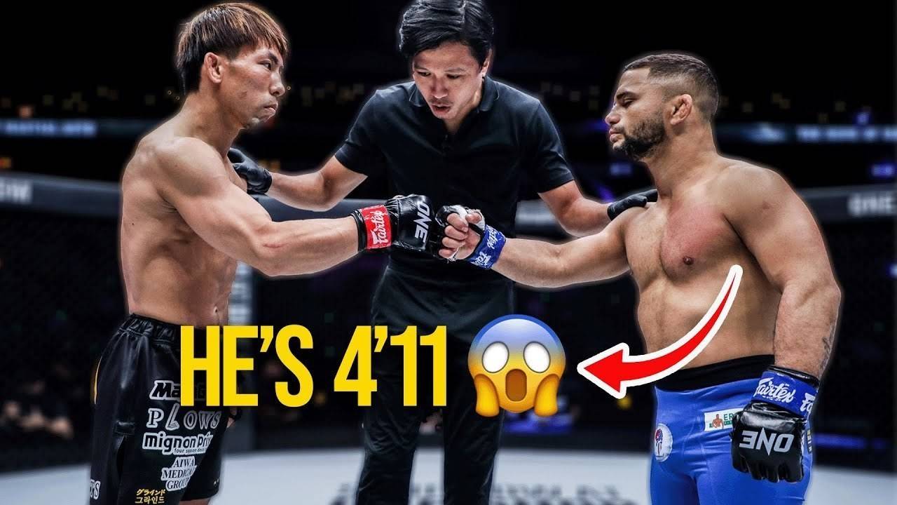 The SHORTEST MMA Fighter? Height DOES NOT Matter To Gustavo Balart | Vidio