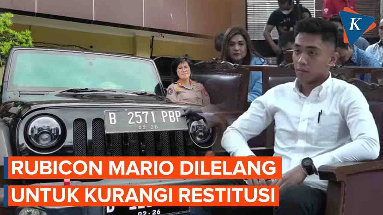 Rubicon Mario Dandy Bakal Dilelang untuk Kurangi Restitusi yang Capai ...