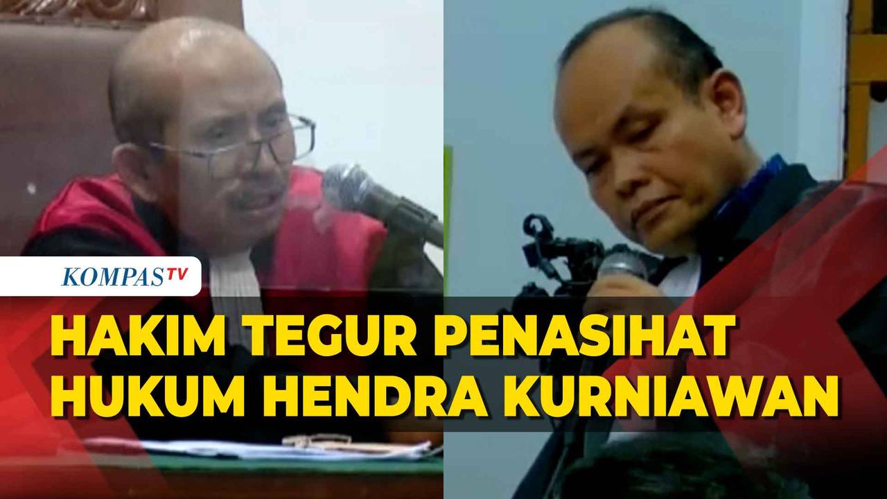 Saat Hakim Tegur Penasihat Hukum Hendra Kurniawan karena Lontarkan ...