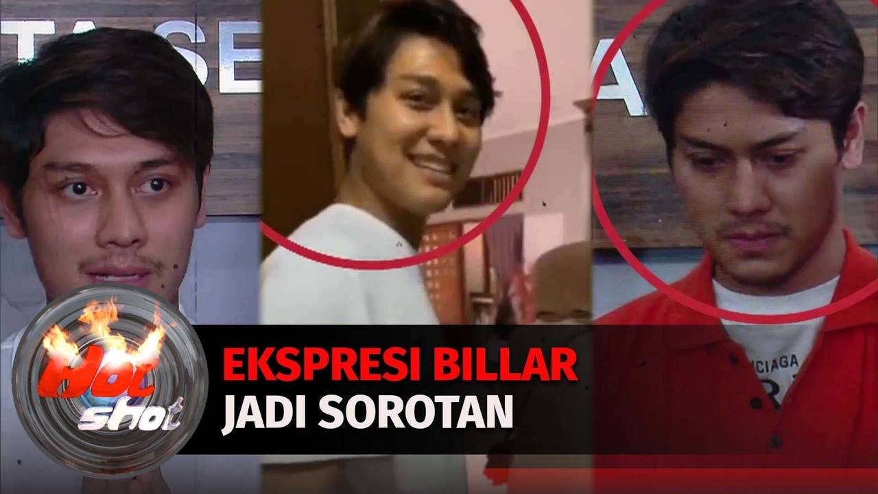 Ekspresi Rizky Billar Jadi Sorotan | Hot Shot | Vidio