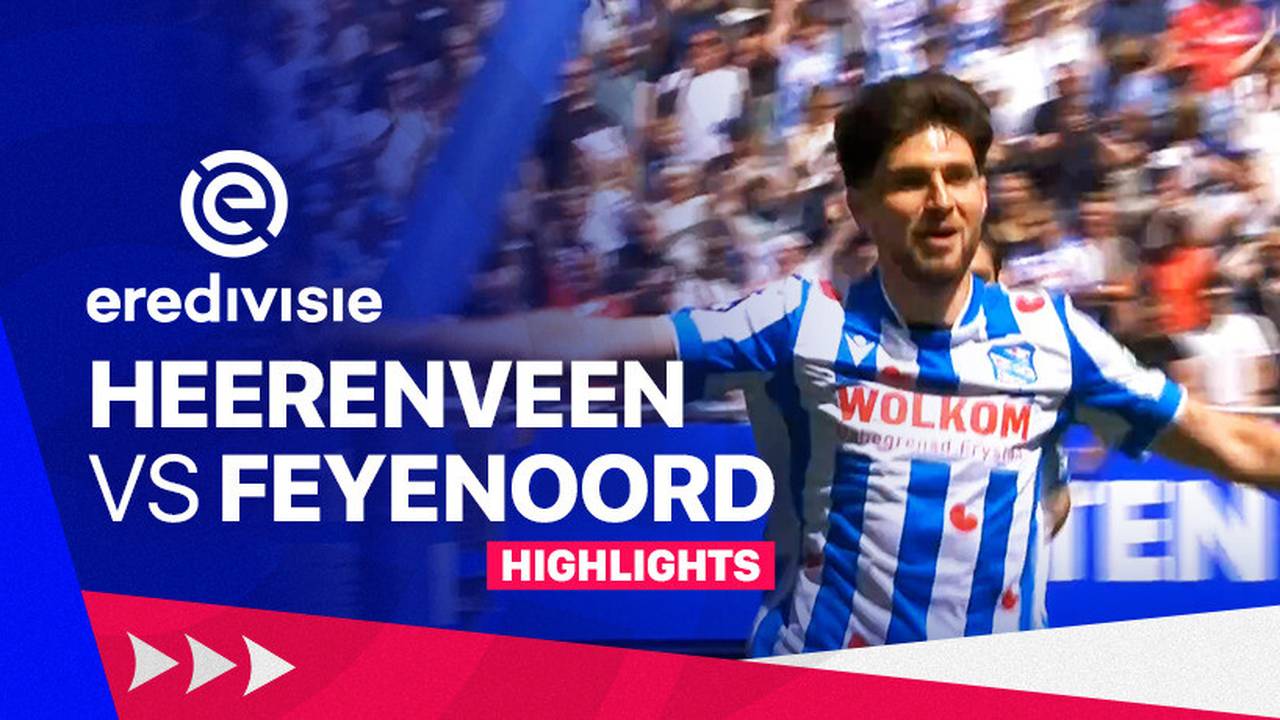 Heerenveen vs Feyenoord - Highlights | Eredivisie 24/25 | Vidio
