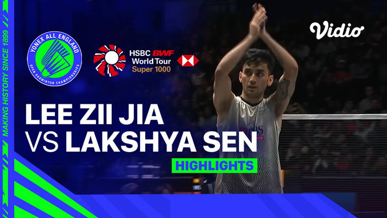 Men's Single: Lee Zii Jia (MAS) vs Lakshya Sen (IND) - Highlights ...