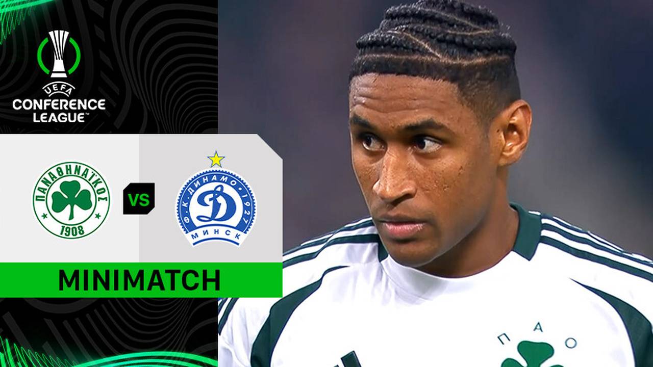 Panathinaikos vs Dinamo Minsk - Mini Match | UEFA Conference League 2024/25 | Vidio