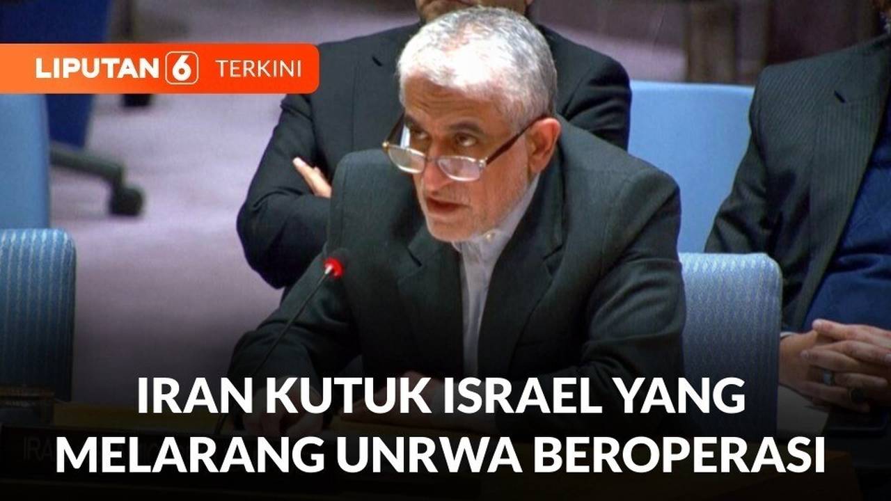 Kutuk Israel Karena Larang UNRWA Beroperasi, Iran: Sembrono! | Liputan 6 - SCTV | Vidio