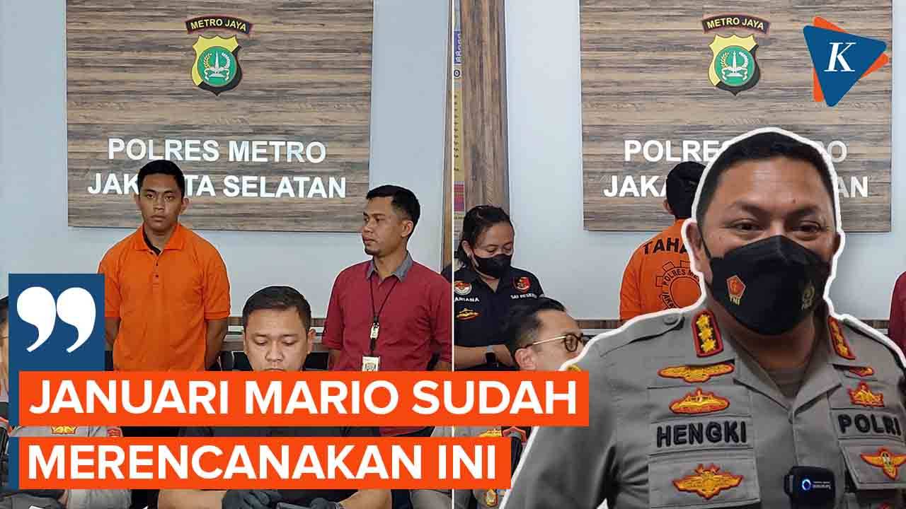 Mario Dandy Rencanakan Penganiayaan David Sejak 1 Bulan Sebelum ...