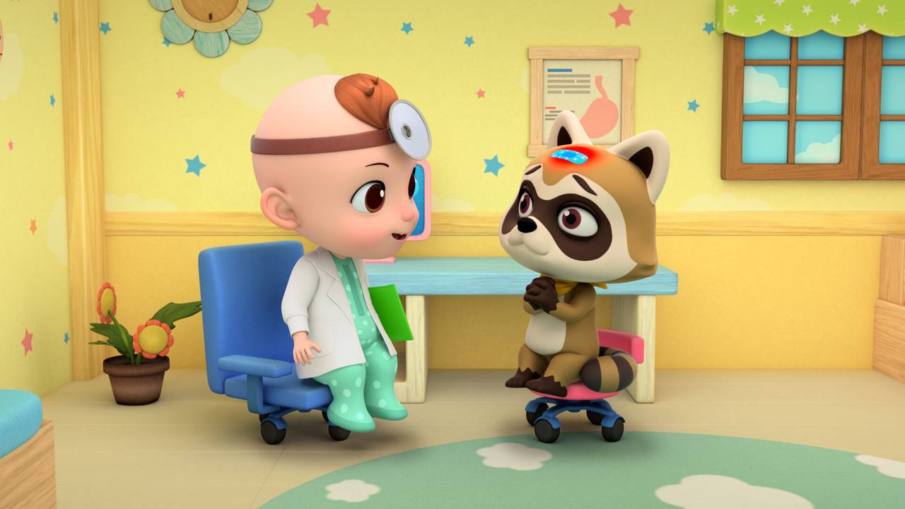 Tayo Keywords Songs - Ep 08 - The Little Raccoon Got Boo Boo (2022) | Vidio