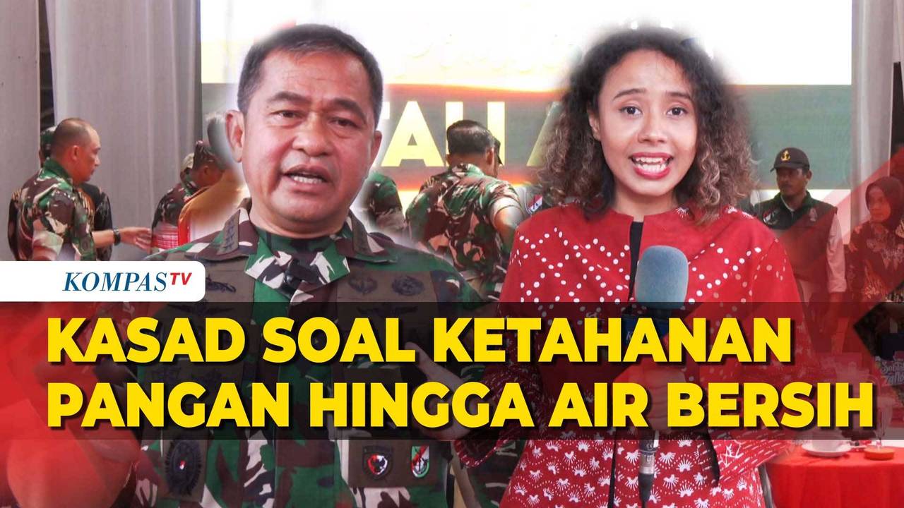 Kasad Maruli Simanjuntak Bicara Peresmian Sumber Air hingga Ketahanan ...