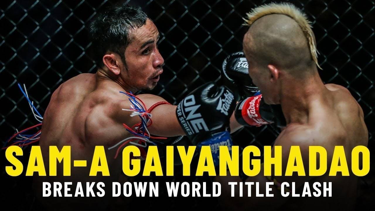 Sam-A Breaks Down Historic ONE Kickboxing World Title Clash | Vidio