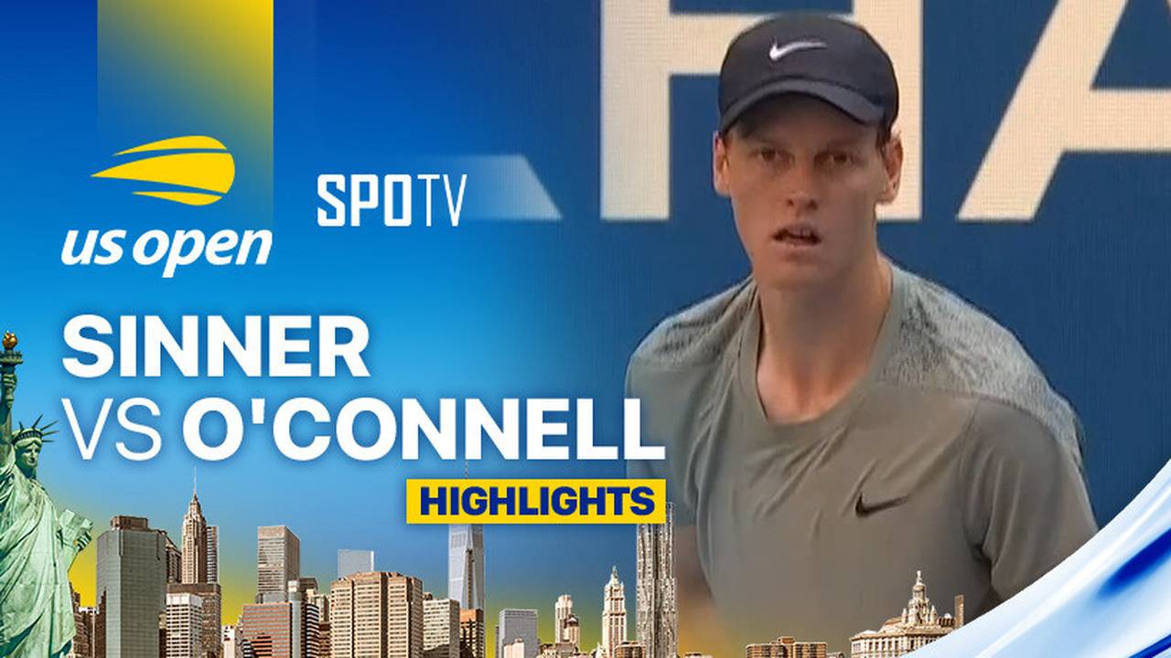 Jannik Sinner (ITA) vs Christopher O'Connell (AUS) - Highlights | US Open Tennis Championships ...