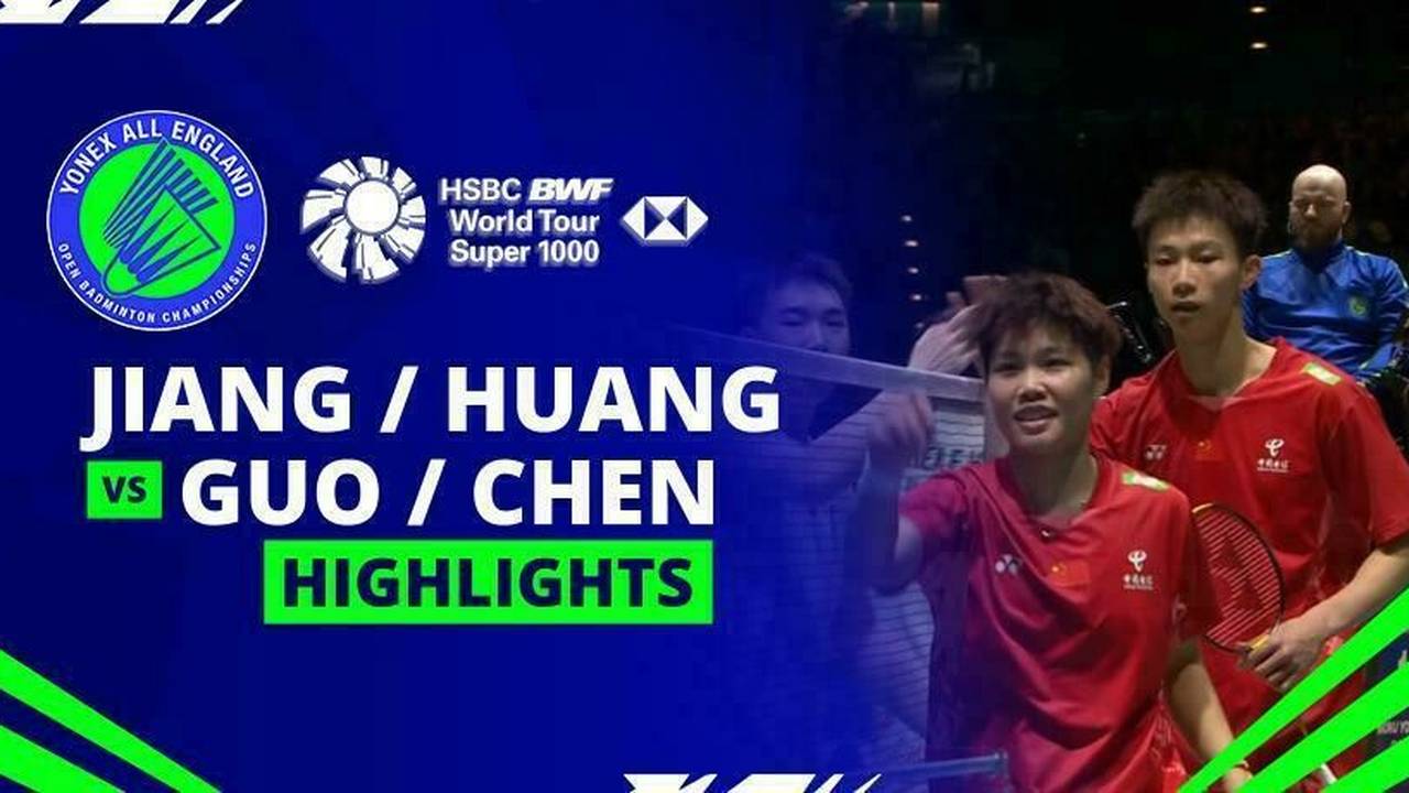 Jiang Zhen Bang/Huang Dong Ping (CHN) vs Guo Xin Wa/Chen Fang Hui (CHN ...