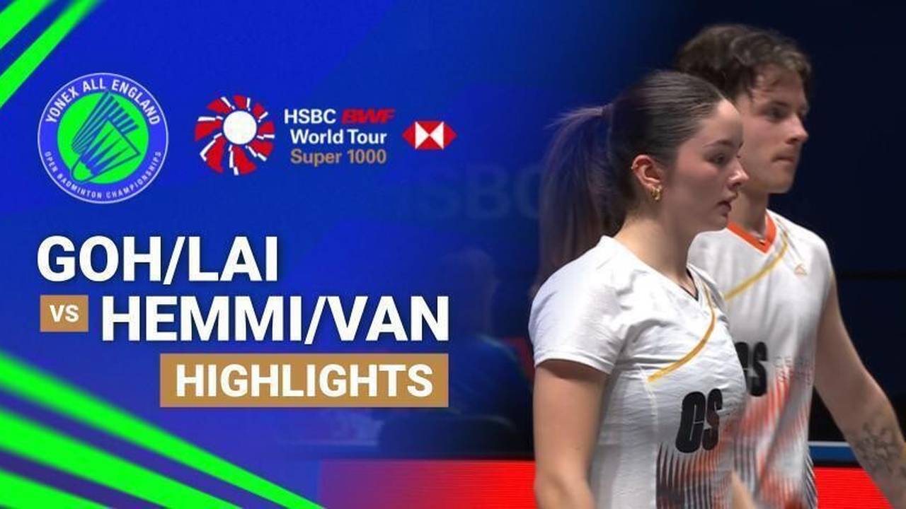 Goh Soon Huat/Lai Shevon Jemie (MAS) vs Callum Hemming/Estelle van ...