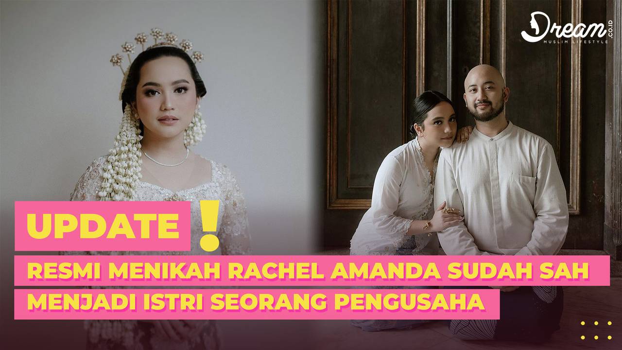 Resmi Menikah Rachel Amanda Sudah Sah Menjadi Istri Seorang Pengusaha