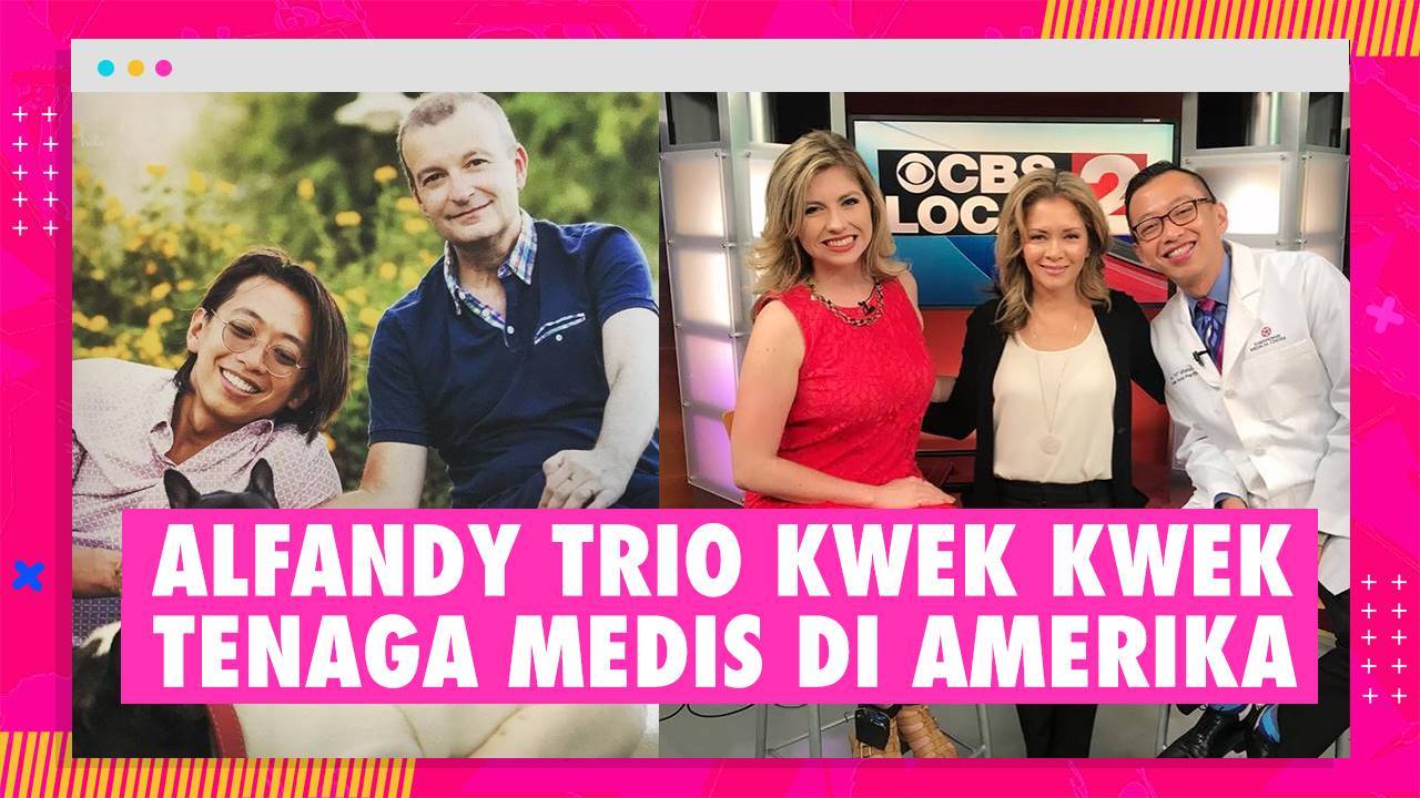 Ganteng Awet Muda, Kabar Terbaru Alfandy Trio Kwek Kwek yang Jadi Tenaga Medis di Amerika ...