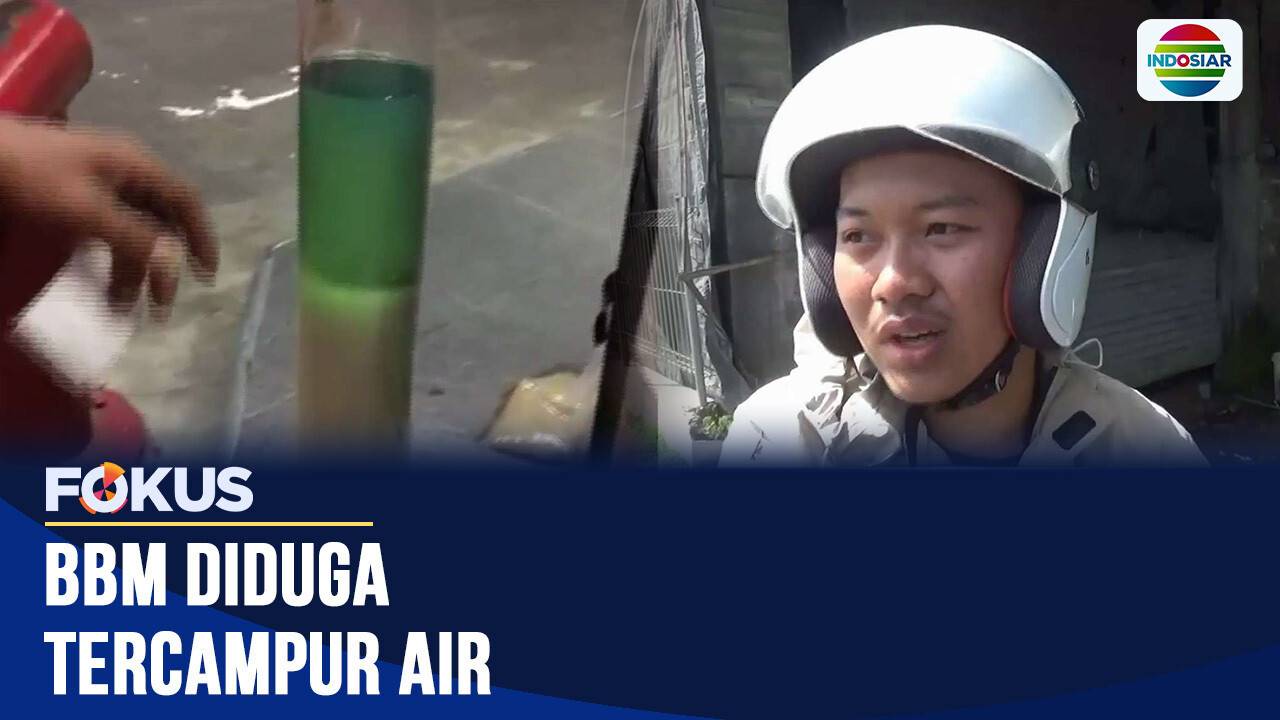 Puluhan Kendaraan Mogok Usai Isi BBM Diduga Tercampur Air di SPBU Klaten | Fokus - INDOSIAR | Vidio