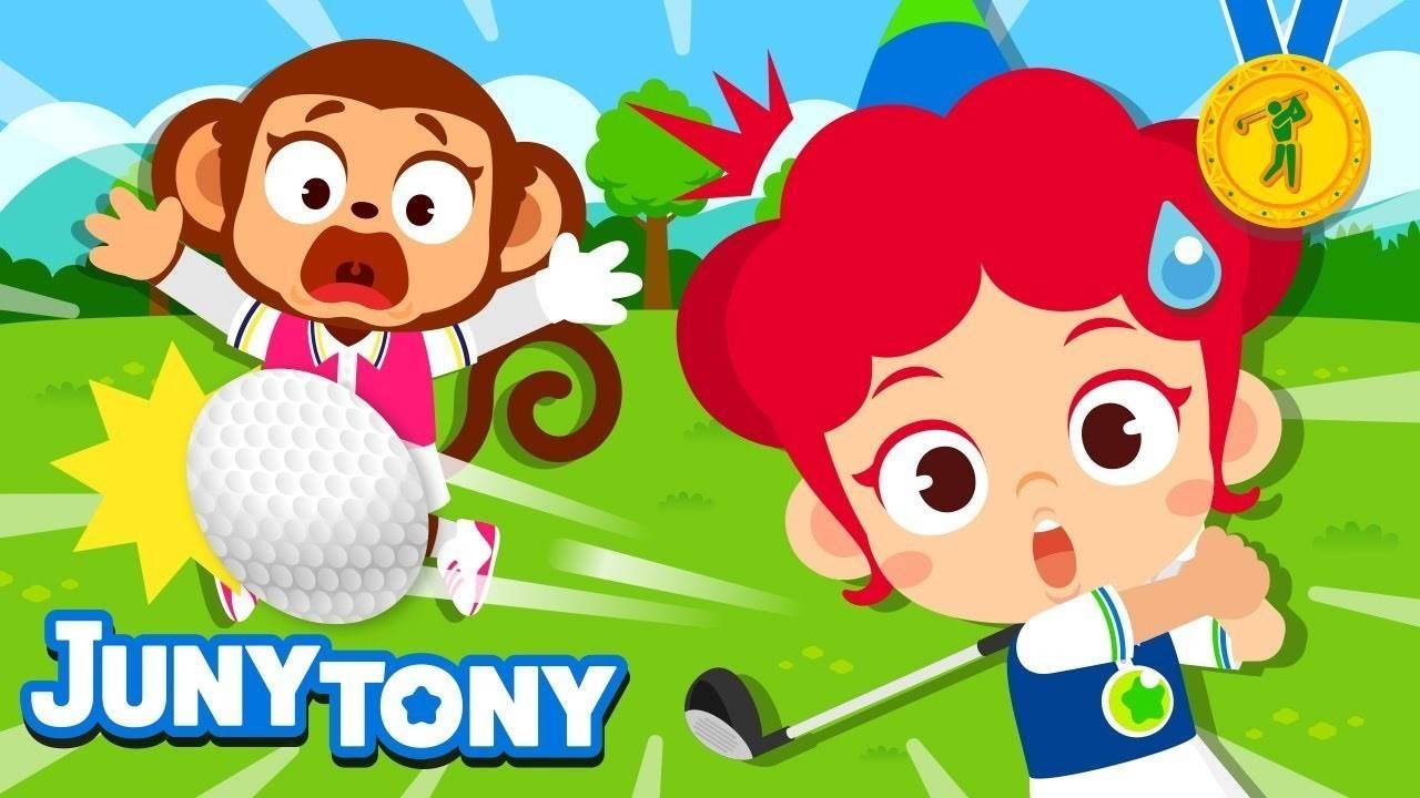 JunyTony - Sports Songs for Kids - Golf (2022) | Vidio