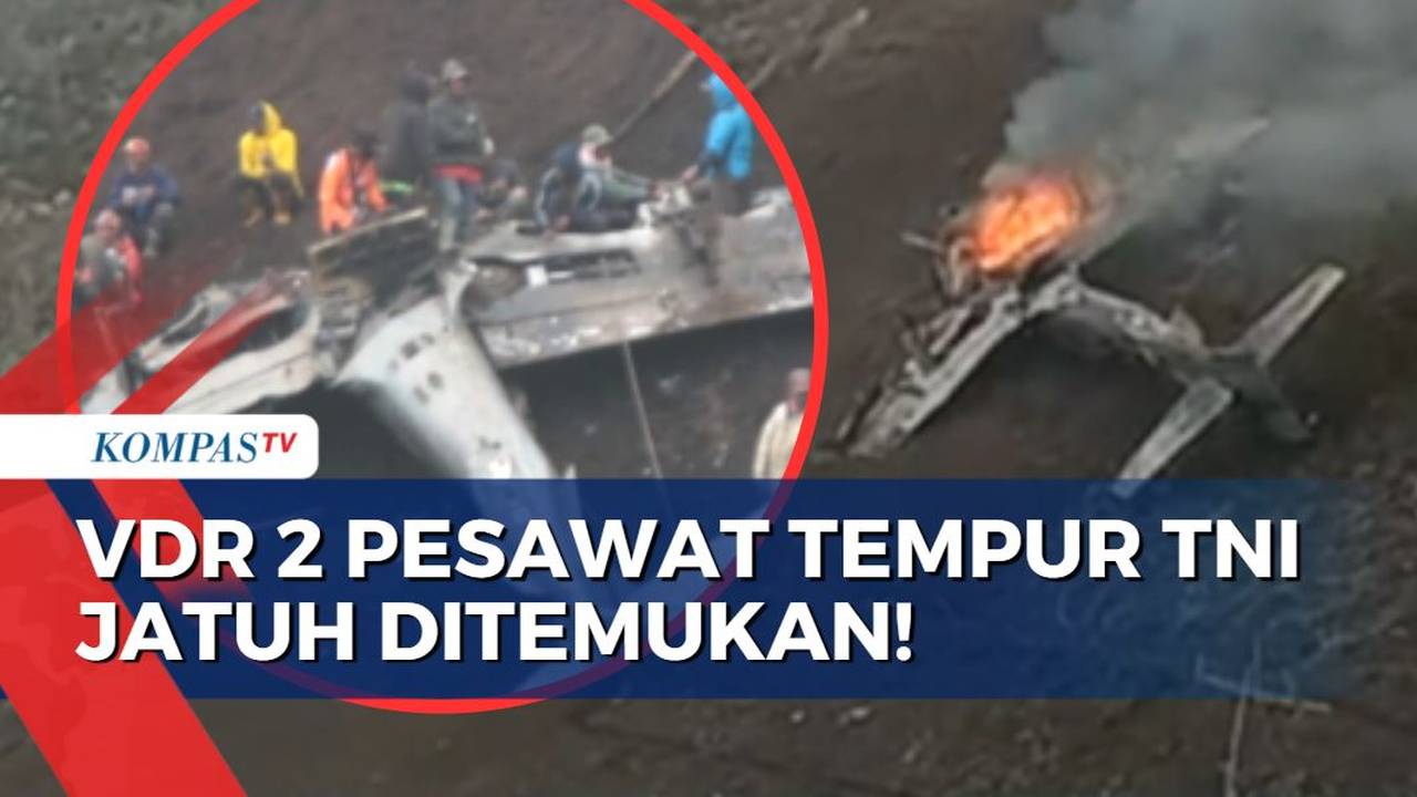 VDR 2 Pesawat Tempur TNI AU yang Jatuh di Pasuruan Berhasil Ditemukan ...
