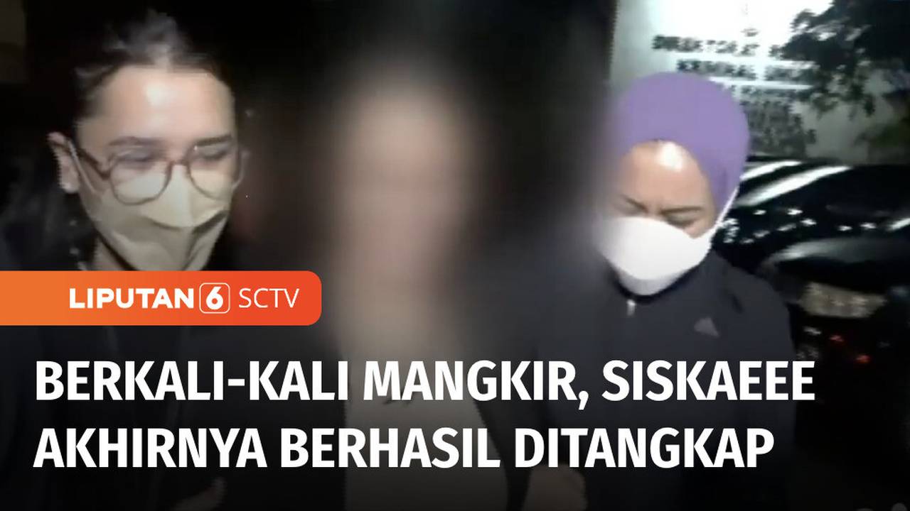 Siskaeee, Pemeran Film Porno Akhirnya Berhasil Ditangkap | Liputan 6 - SCTV | Vidio