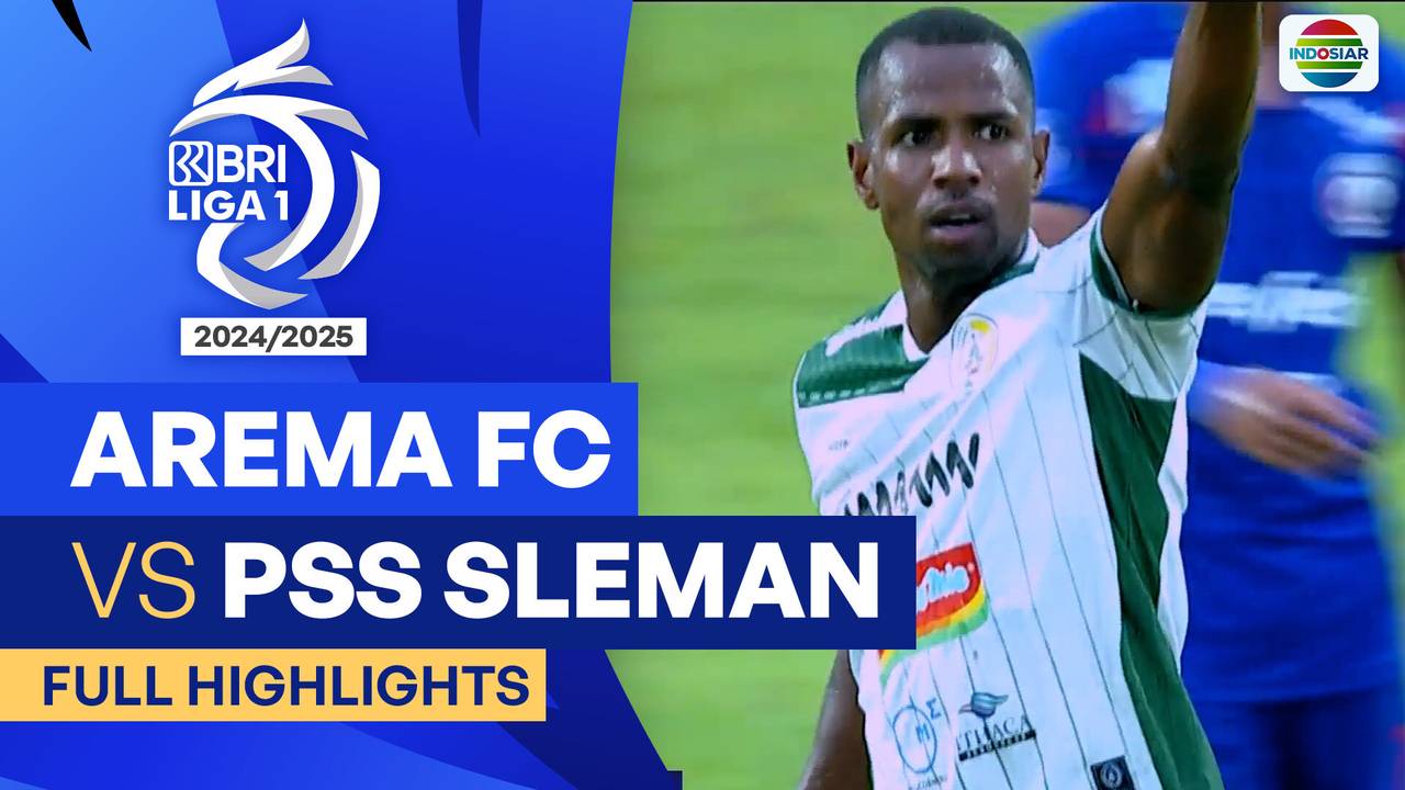 Arema FC VS PSS Sleman - Full Highlights | BRI Liga 1 2024/25