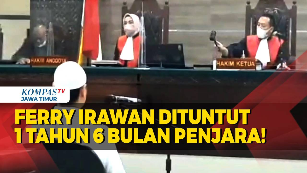 Ferry Irawan Dituntut 1 Tahun 6 Bulan Penjara dalam Kasus KDRT Venna Melinda - Kompas TV | Vidio