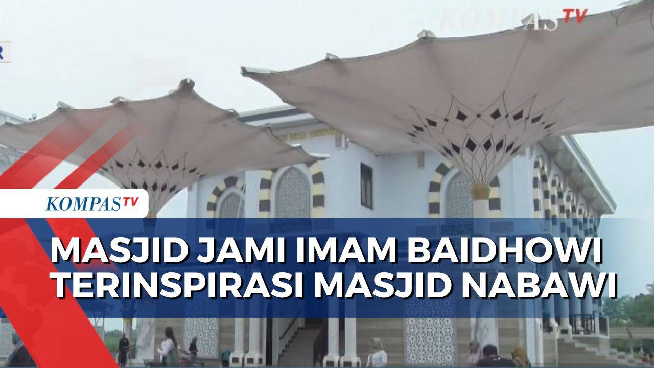 Unik! Kota Kediri Punya Masjid Jami Imam Baidhowi Mirip Masjid Nabawi di Madinah - Kompas TV | Vidio