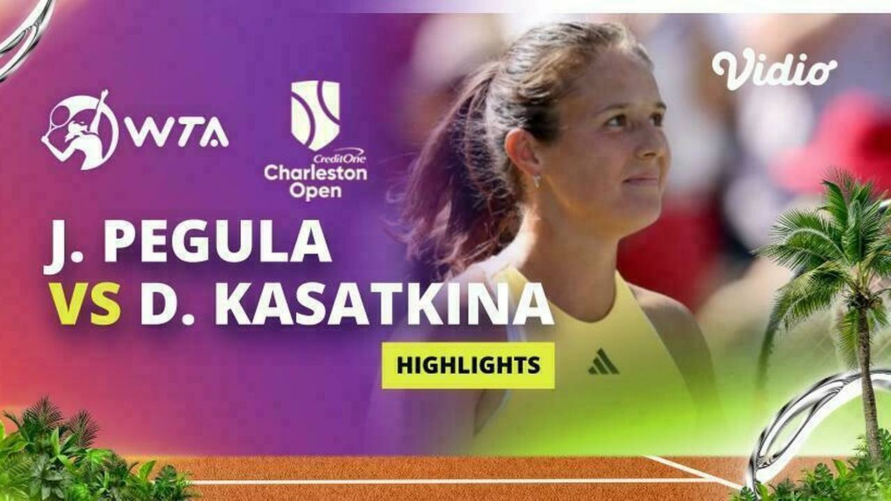 Semifinal: Jessica Pegula vs Daria kasatkina - Highlights | WTA Credit One Charleston Open 2024 ...
