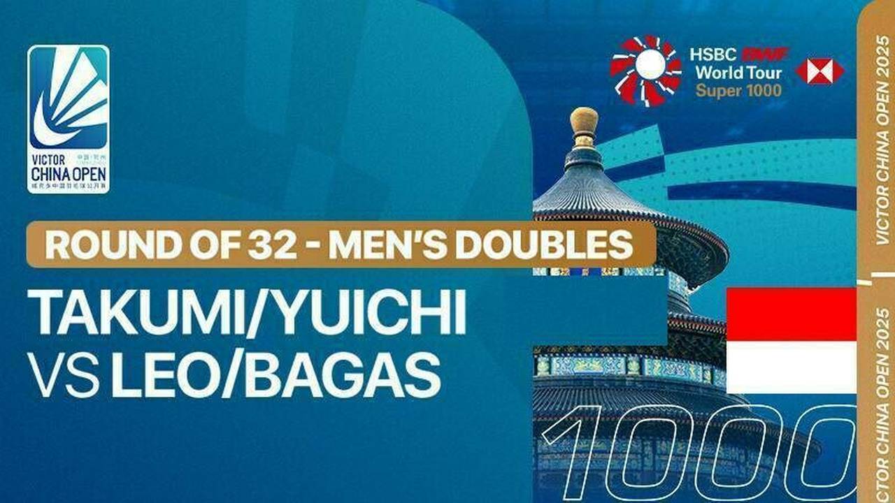 Takumi Nomura/Yuichi Shimogami (JPN) vs Leo Rolly Carnando/Bagas ...