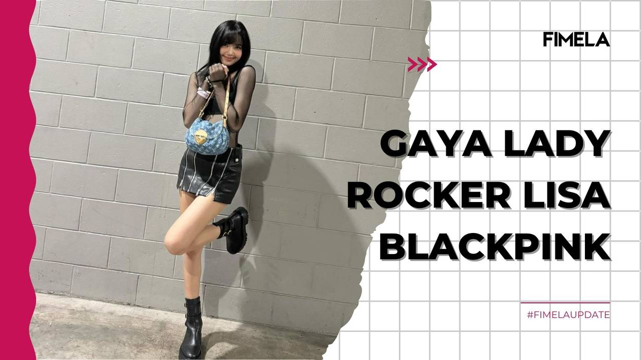 Gaya Lady Rocker Lisa BLACKPINK di Konser Taylor Swift - Shorts | Vidio