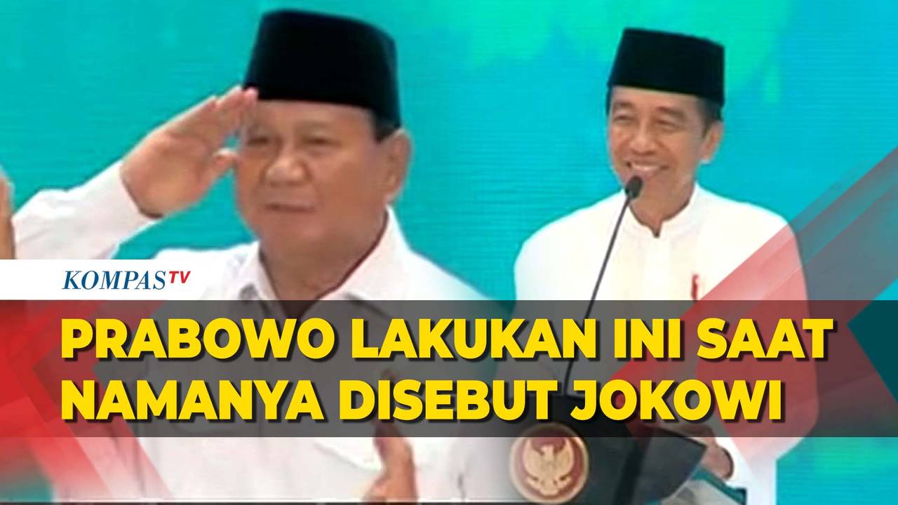 Prabowo Lakukan Ini saat Namanya Disebut Jokowi di Rakernas LDII ...