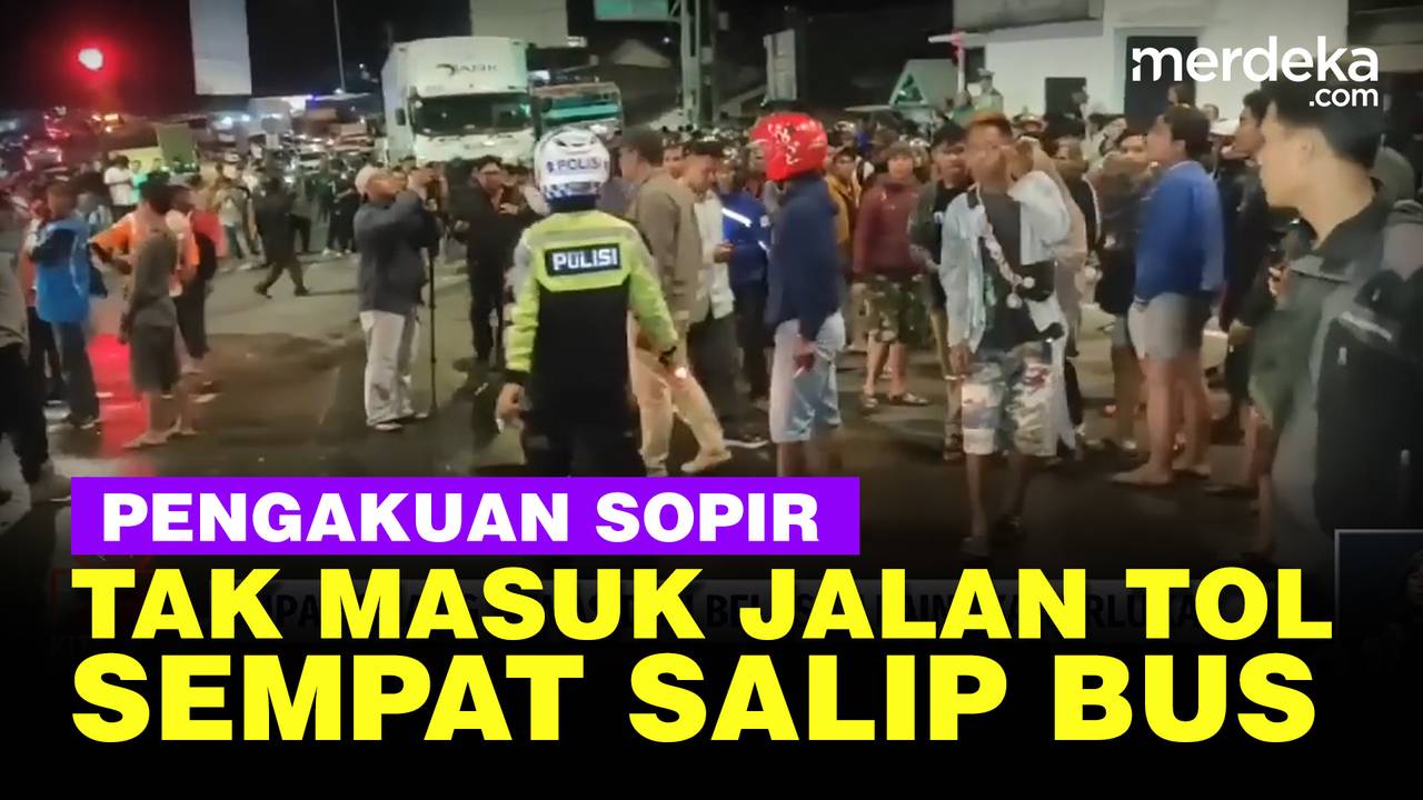 Pengakuan Mengejutkan Sopir Truk Kecelakaan di Exit Tol Bawen, Kini Jadi Tersangka - merdeka | Vidio