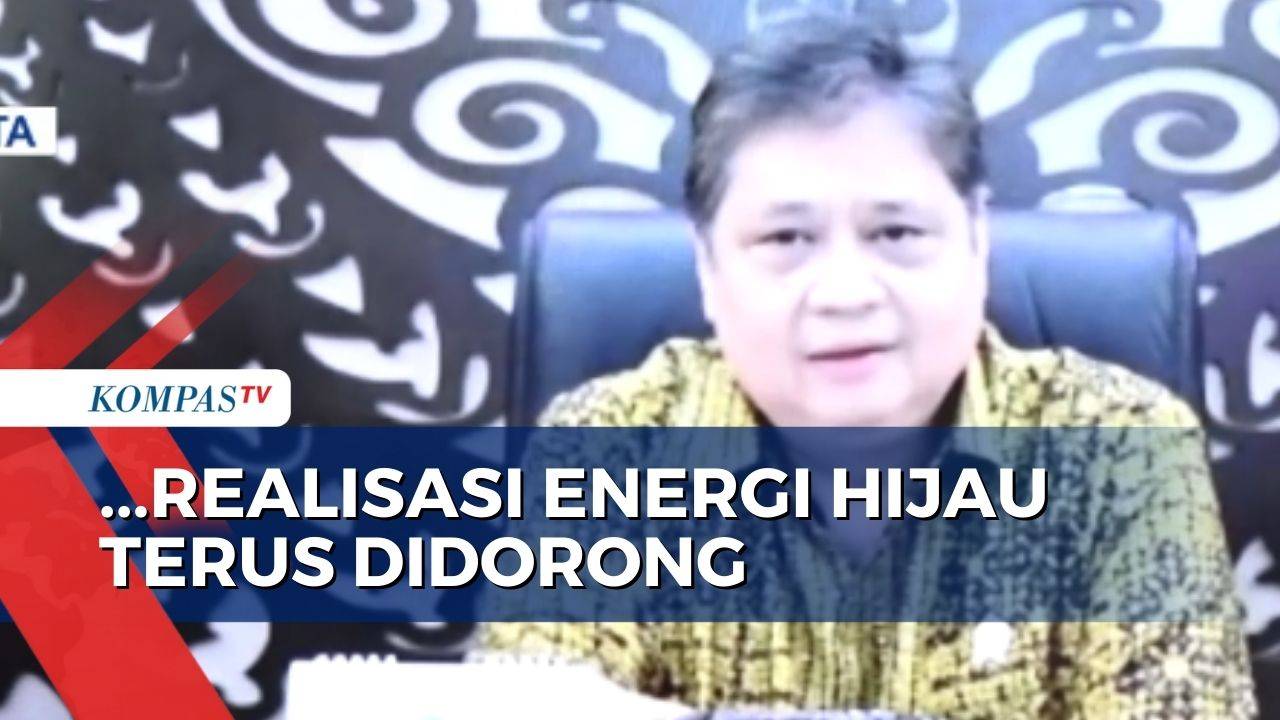 Menko Airlangga Hartarto Terus Dorong Realisasi Energi Hijau dengan Mengoptimalkan Sumber EBT ...