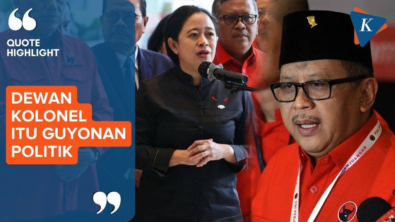 Tanggapan Hasto soal Adanya Dewan Kolonel untuk Dukung Puan Maju ...