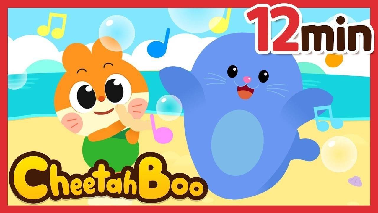 Cheetahboo - Sea Animal Songs - Clapping Seals Song + Animal Songs ...