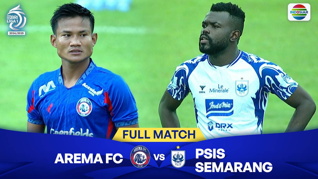 Arema FC VS PSIS Semarang - Full Match | BRI Liga 1 2024/25