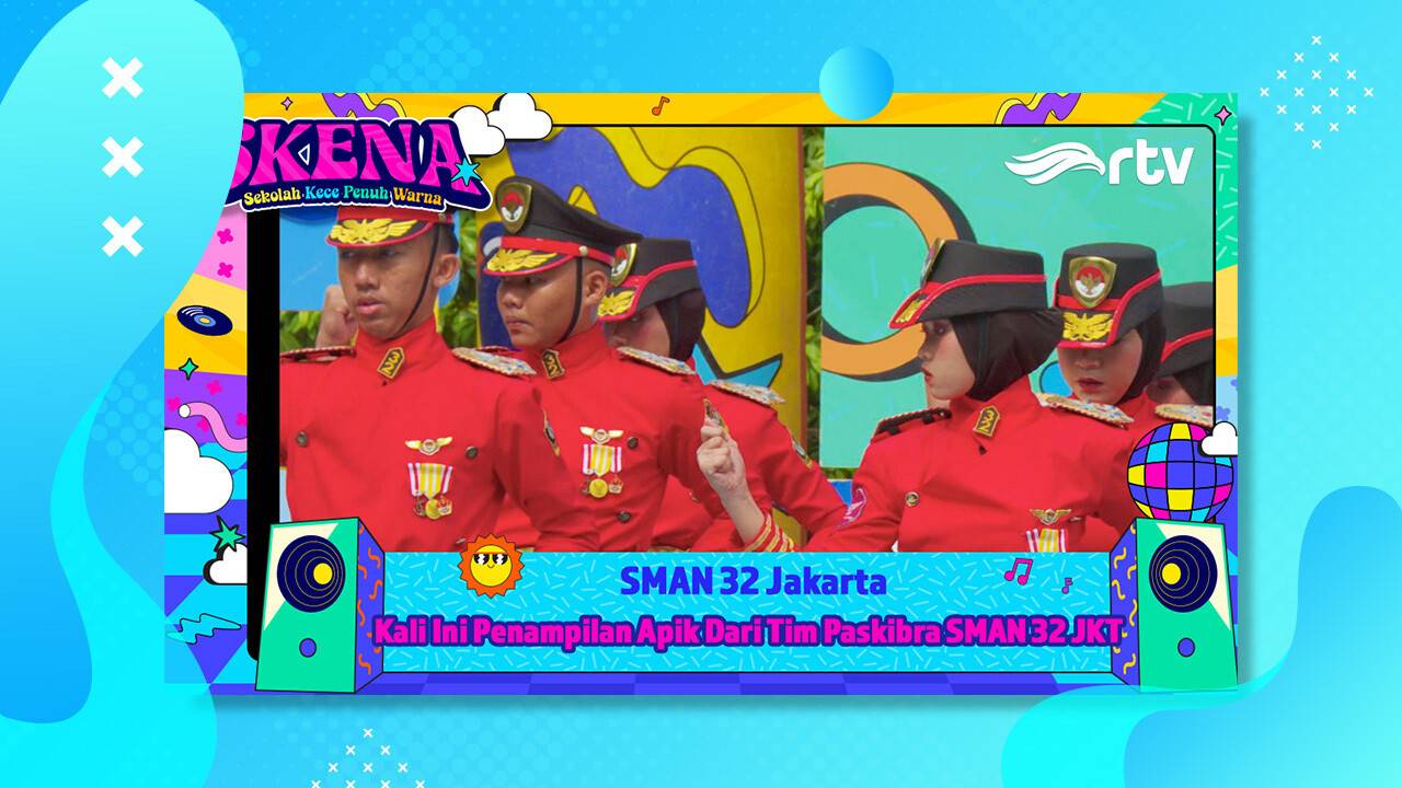 SMA 32 Jakarta Keren Banget Paskibranya | SKENA RTV | Vidio