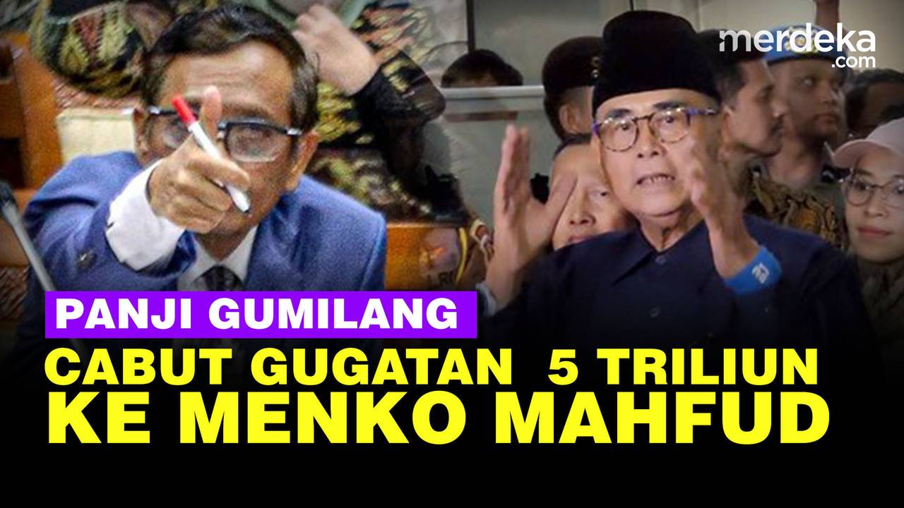 Panji Gumilang Cabut Gugatan Rp 5 Triliun ke Mahfud Orang Baik, Satu Almamater HMI - merdeka